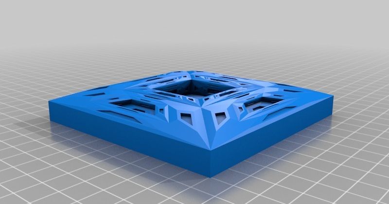 My Customized Strange 3D Line Fractal by threonin | Download free STL ...