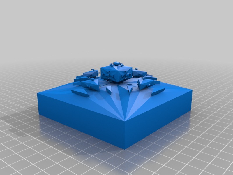 Customizable Strange 3D Line Fractal by threonin | Download free STL ...