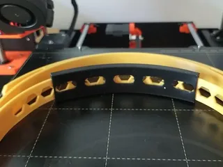 Cover for Prusa Face Shield (Adjustable) by Hacklab Cosenza | Download ...