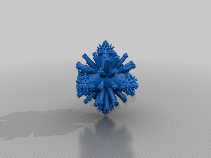Cubic Fractal +8 rounded by threonin | Download free STL model | Printables.com