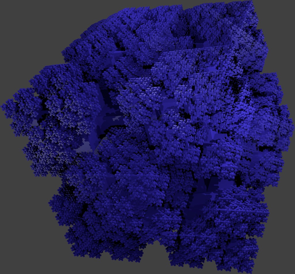 Cubic Fractal Sides&Edges by threonin | Download free STL model ...