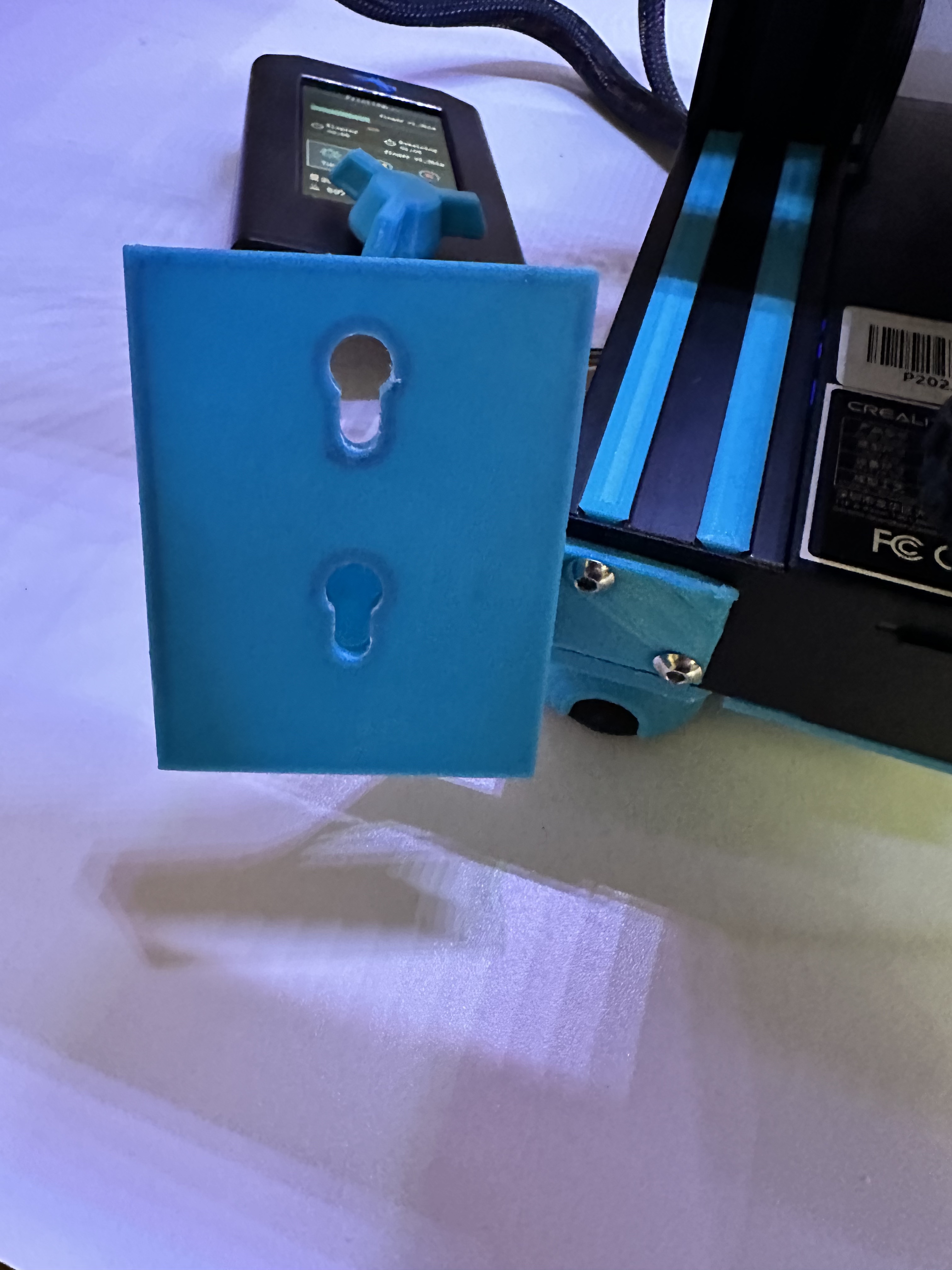 Ender 3 v2 Compact Screen Holder by FusioN | Download free STL model ...