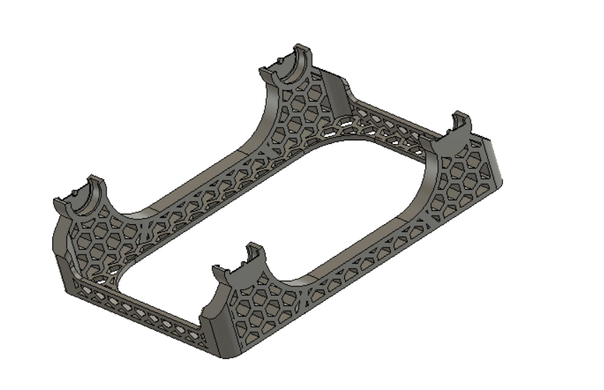 Honeycomb filament roller by FatigMaker's | Download free STL model ...
