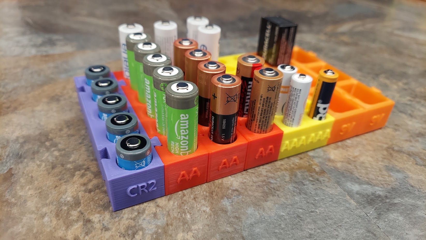 CR2 Module for Modular Battery Holder by ValleyGeek | Download free STL ...
