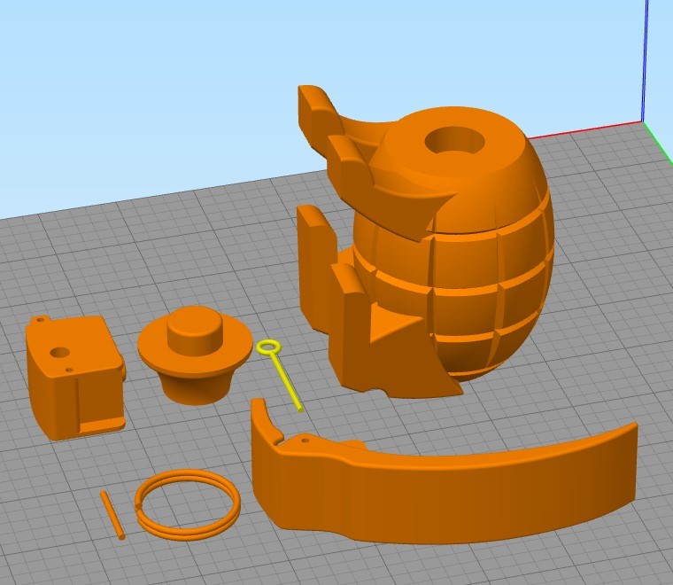 Grenade Bunny by pwmodder1027 | Download free STL model | Printables.com