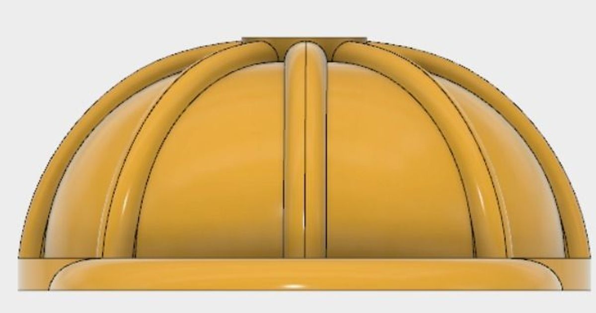 jumbo lego construction hat by pwmodder1027 | Download free STL model ...