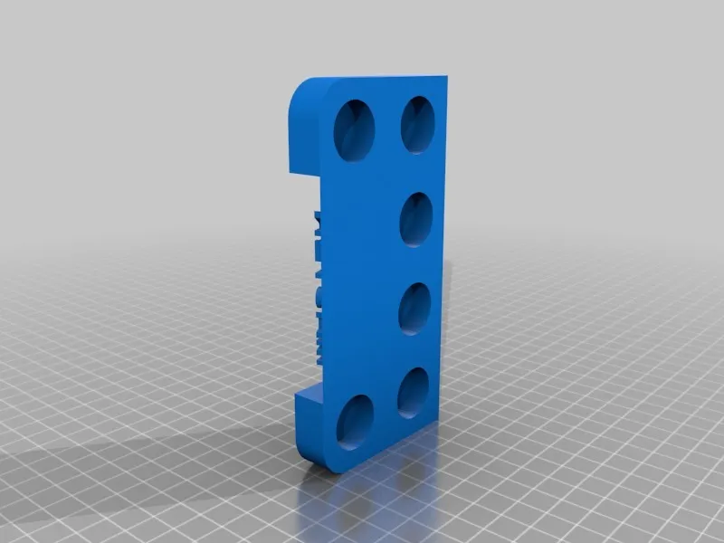 Jumbo Lego Base Name Plate by pwmodder1027 | Download free STL model ...