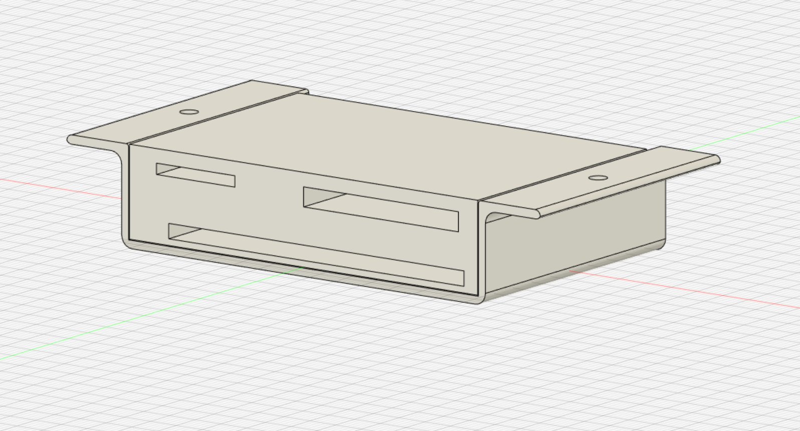Transcend SD-card reader holder for under the table by Zotrax ...