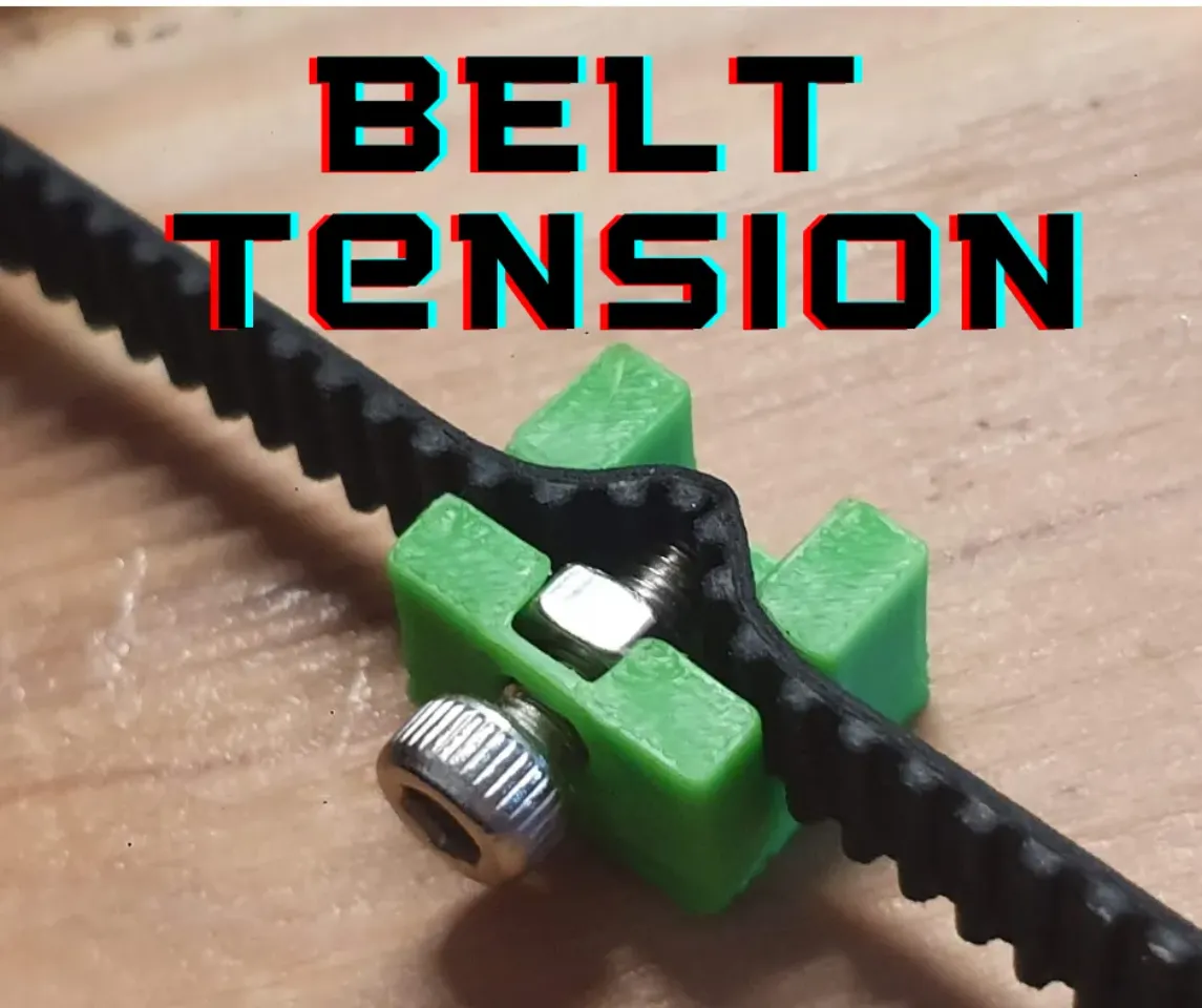 Screw belt tensioner by Steve Hanov | Download free STL model ...
