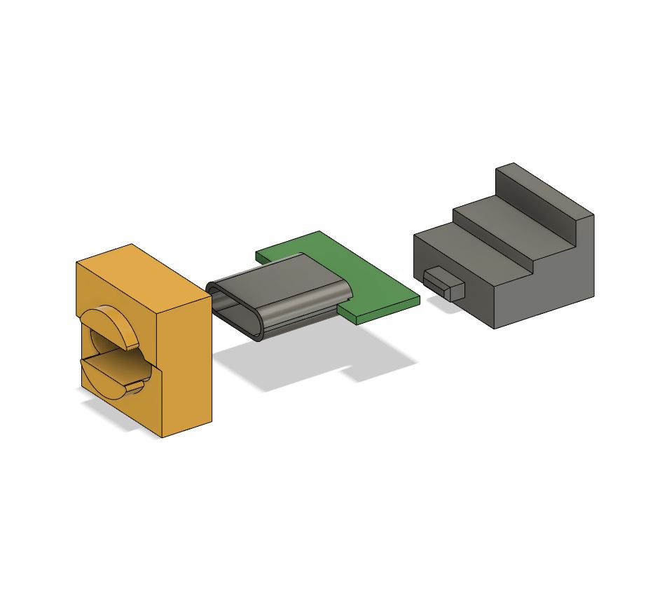 SNES USB-C Bracket por Xipher Design | Descargar modelo STL gratuito ...