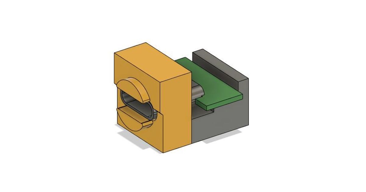 SNES USB-C Bracket por Xipher Design | Descargar modelo STL gratuito | Printables.com