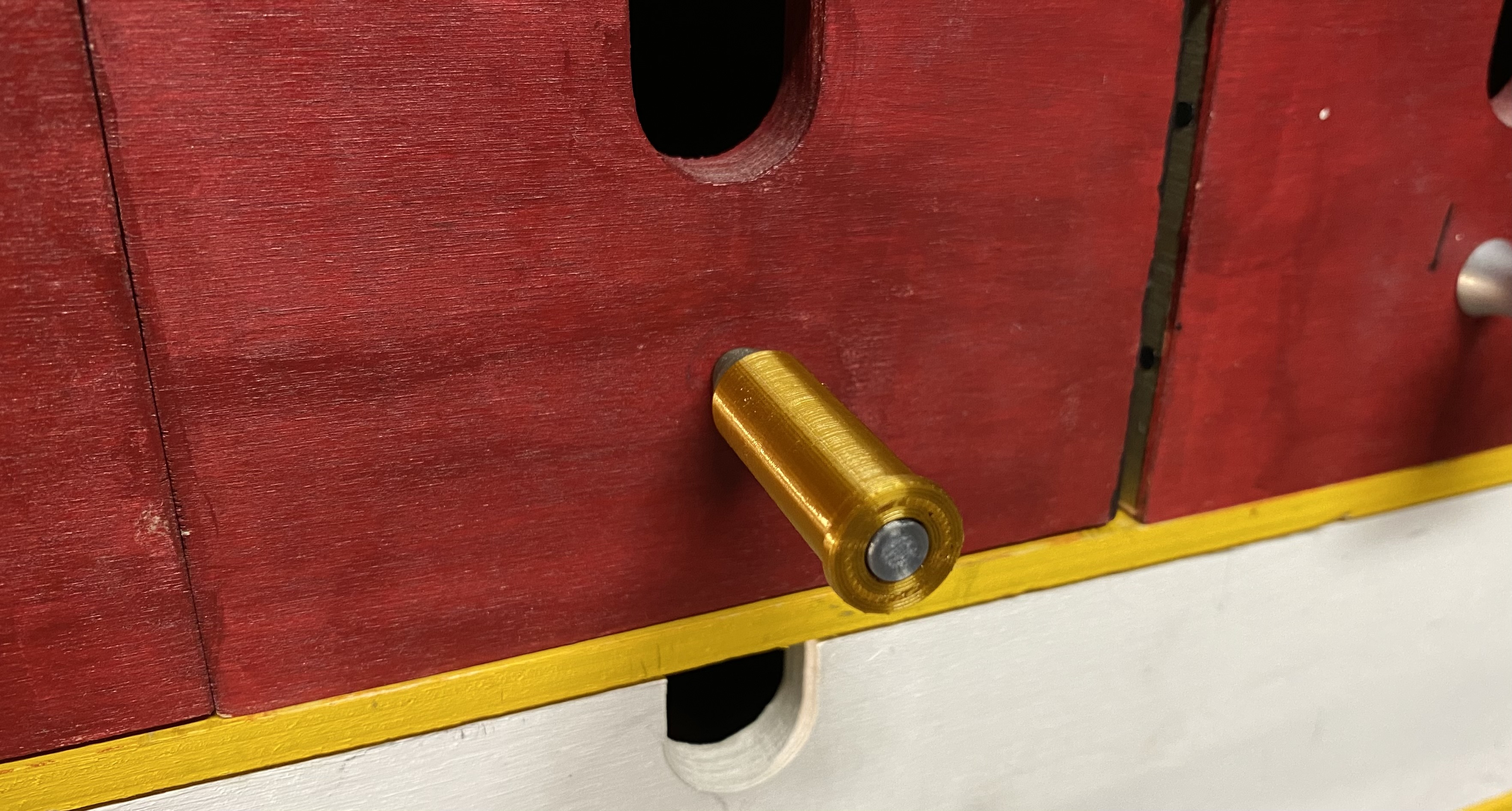 44 Mag Cartridge Knob for drawers by Zotrax | Download free STL model ...