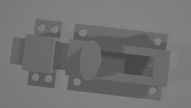 sliding lock by Hachoman | Download free STL model | Printables.com