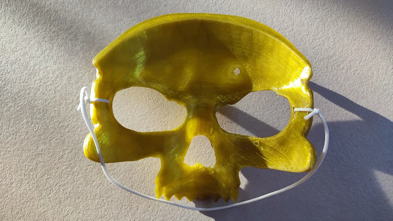 Skull Mask for halloween! by Maker81 | Download free STL model ...