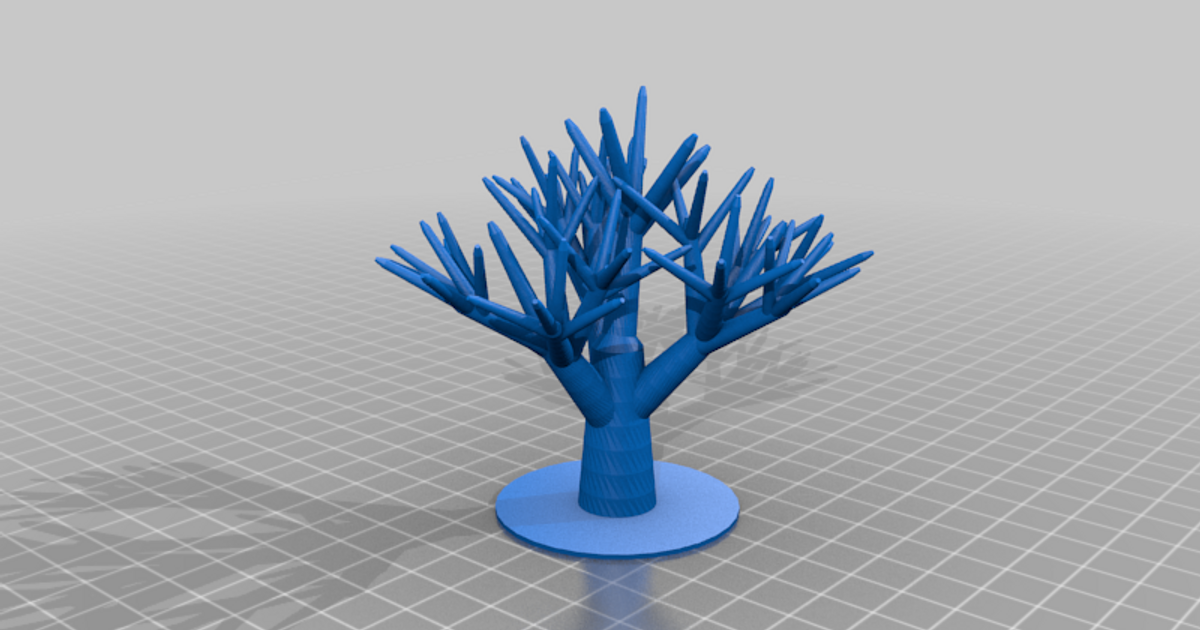 Custom Tree 1 by WhiskeyGorilla | Download free STL model | Printables.com