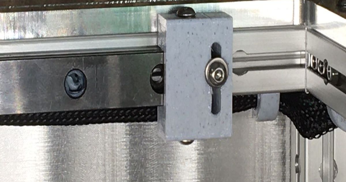 Railcore II 300 ZL X-rail Height Adjuster by satre | Download free STL ...