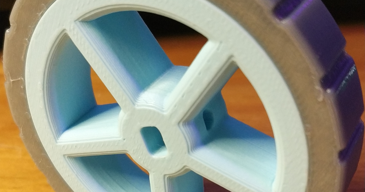 Wheel and Tyre for TT motor by Vodzurk | Download free STL model ...