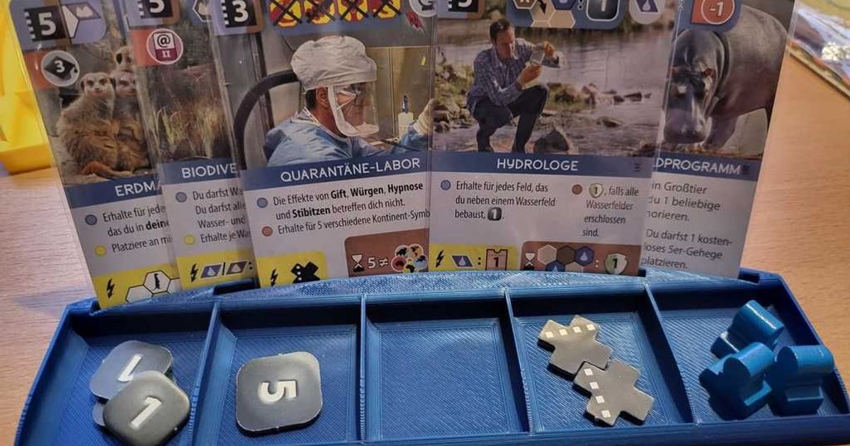 Boardgame PlayerTray for Resources, Cards, Tokens and Tiles by ...