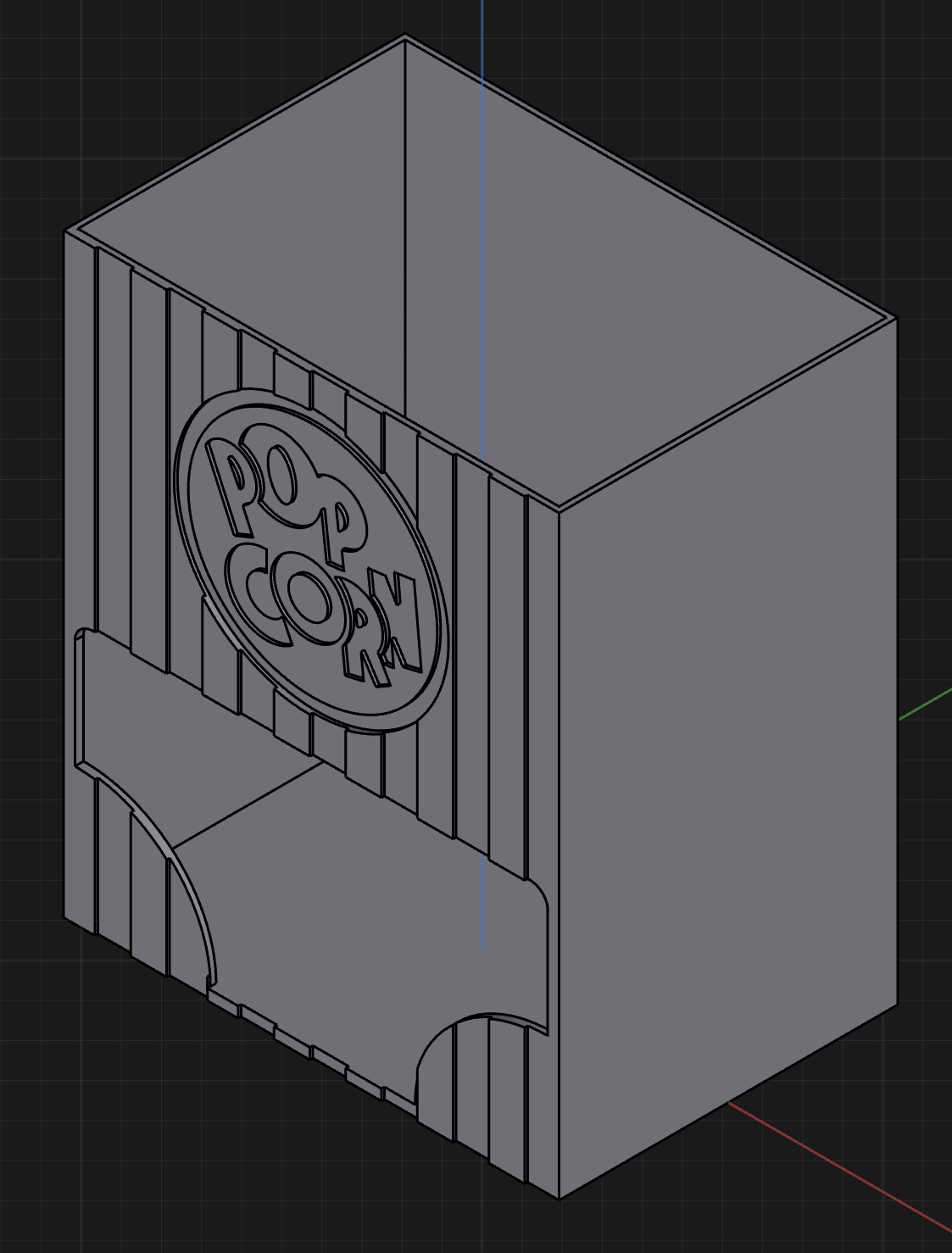 Popcorn Bag Dispenser by Jackson710 | Download free STL model ...