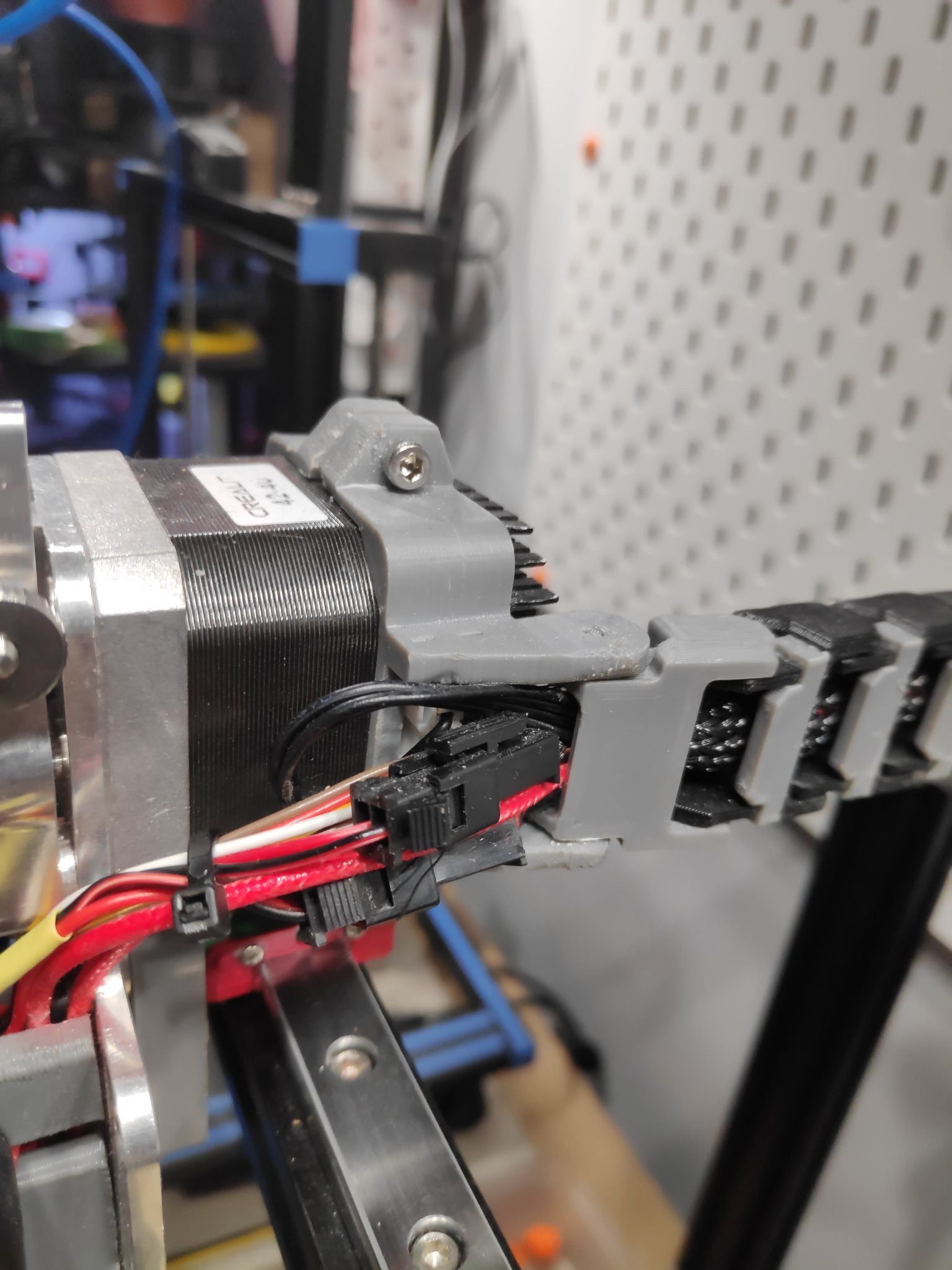 Ender 5 Micro Swiss Direct Drive Cable Drag Chain Stepper Motor Mount ...