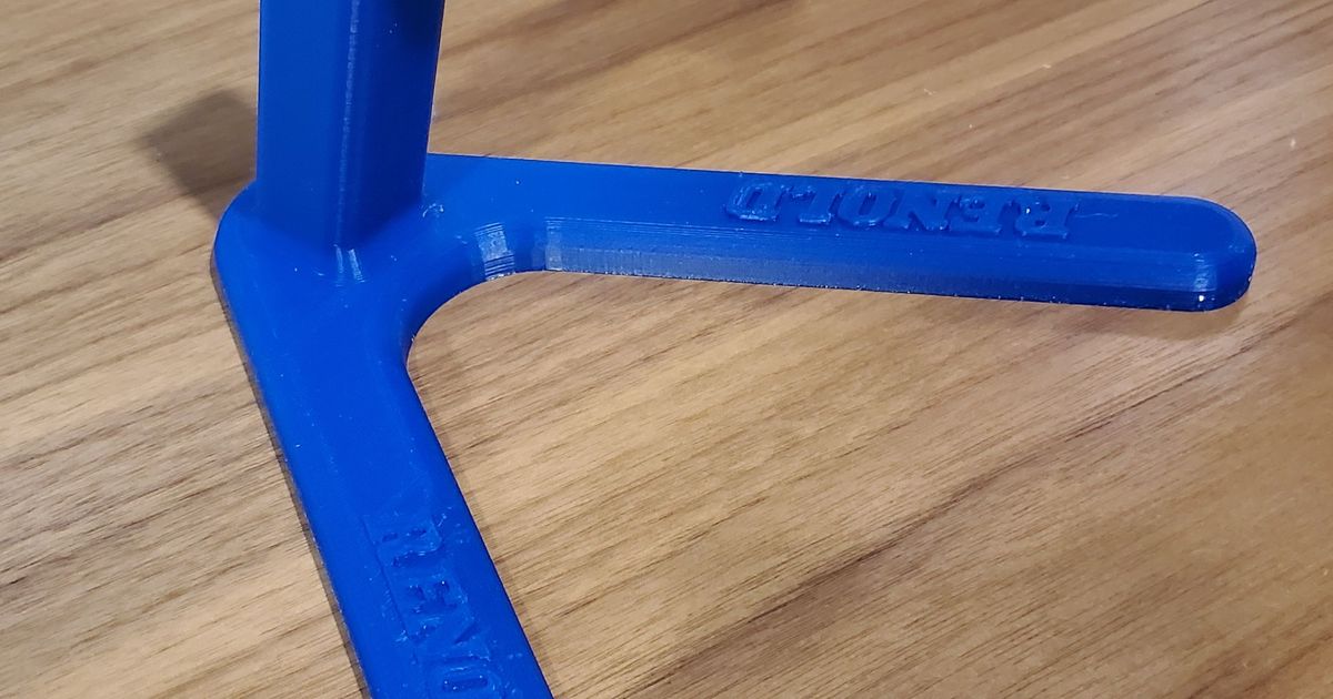 Stand for round part by RockGuy | Download free STL model | Printables.com