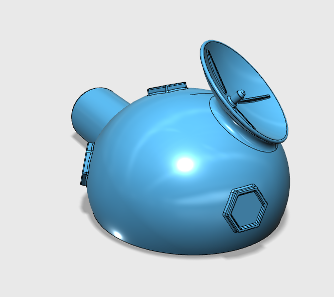 Space Dome by BuildersMark | Download free STL model | Printables.com