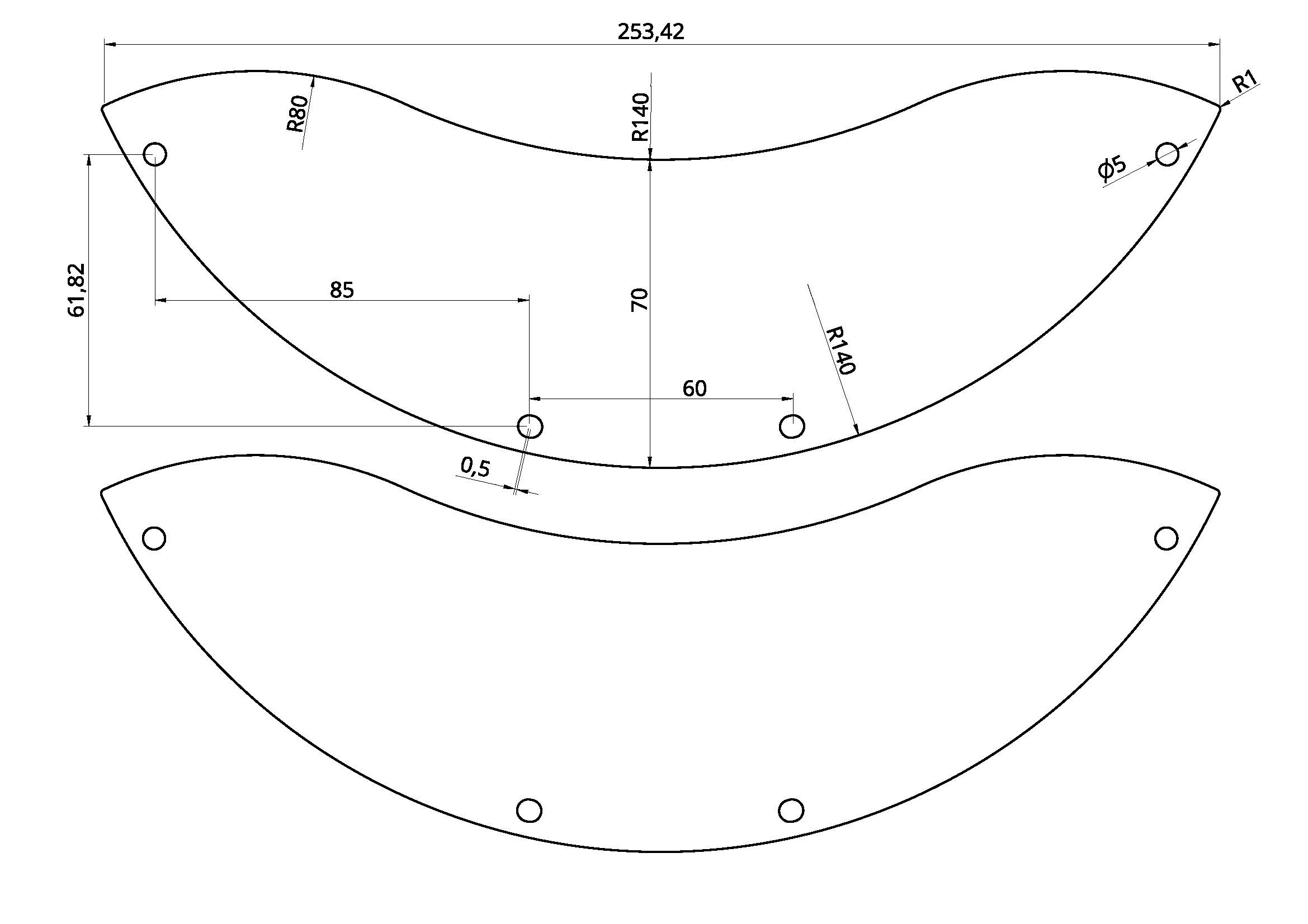 Face Shield with Top Cover by Jakub Geyer | Download free STL model ...