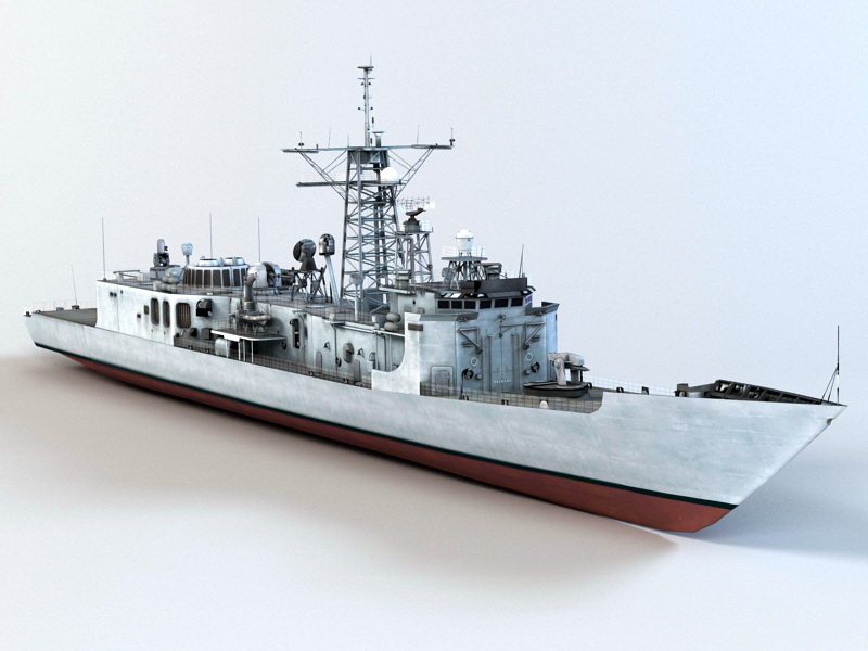 Oliver Hazard Perry FFG by Richard Irish | Download free STL model ...