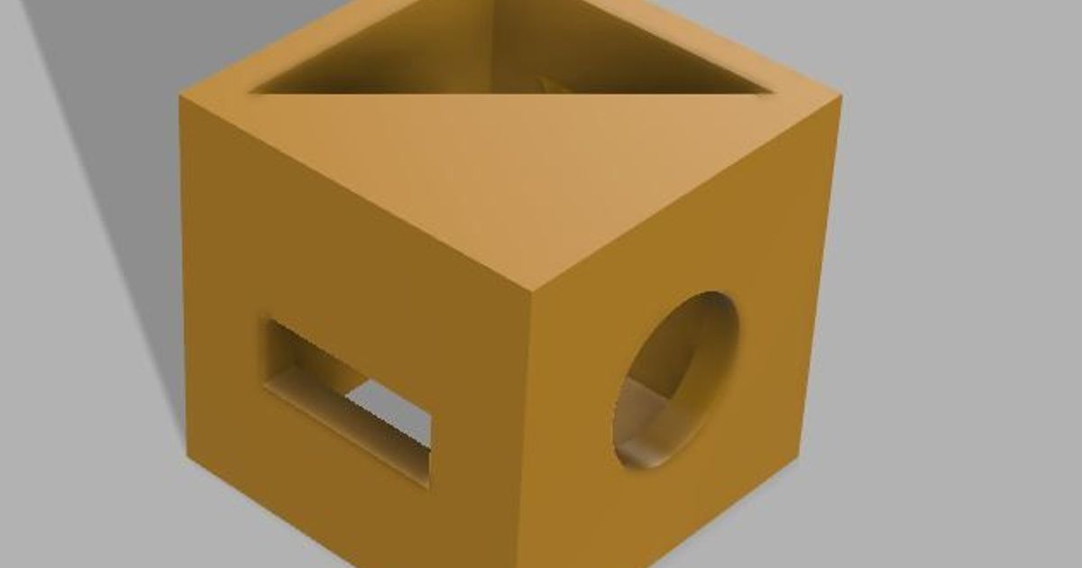 20x20 cube by BlindProphet | Download free STL model | Printables.com