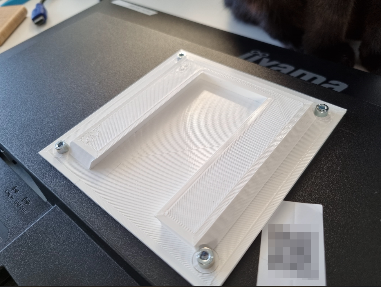 Vesa plate 100x100 for Multifunction Arm Mounting by Bart | Download ...