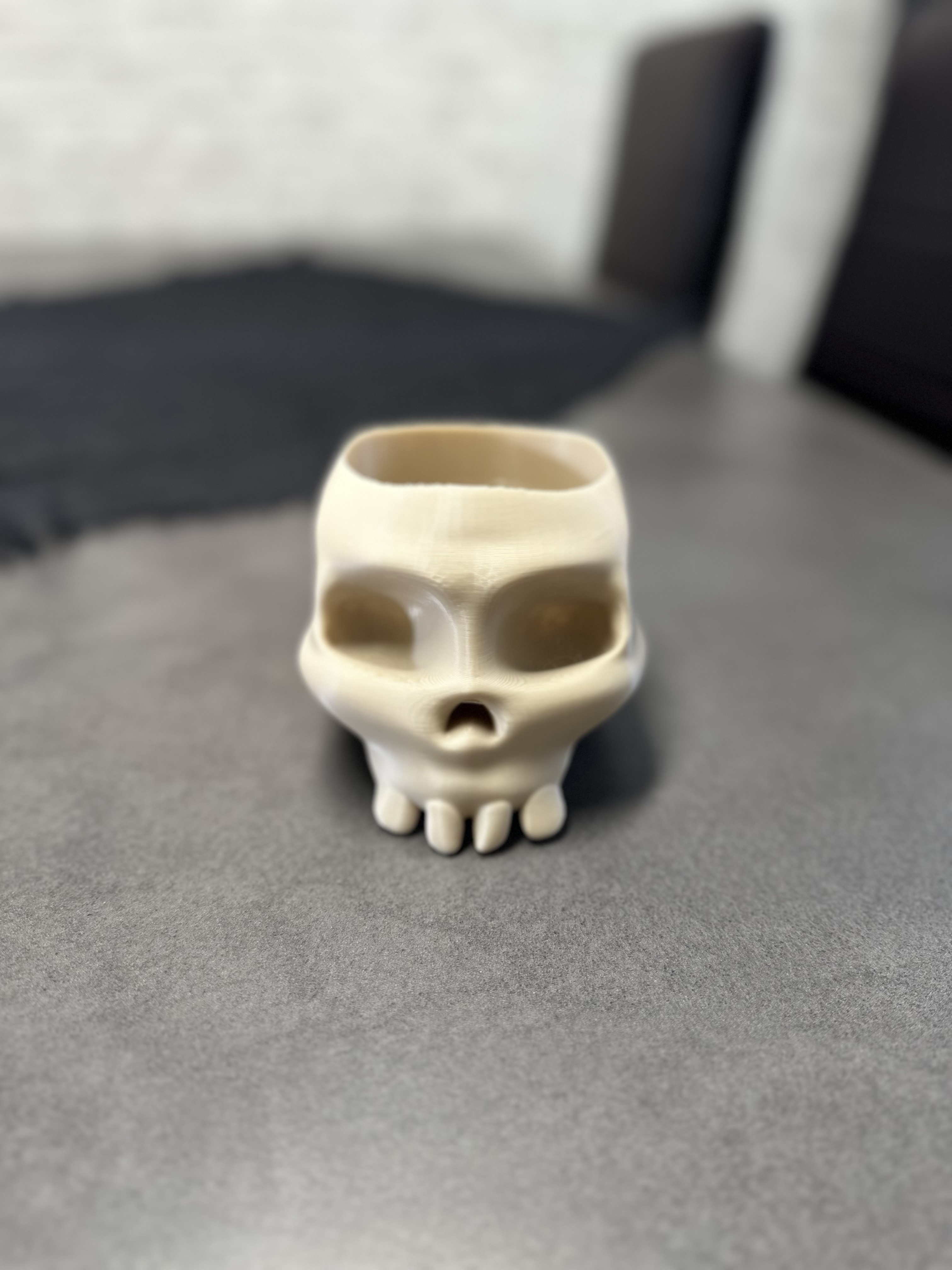 Stylized Skull Bowl by Scabackel | Download free STL model | Printables.com
