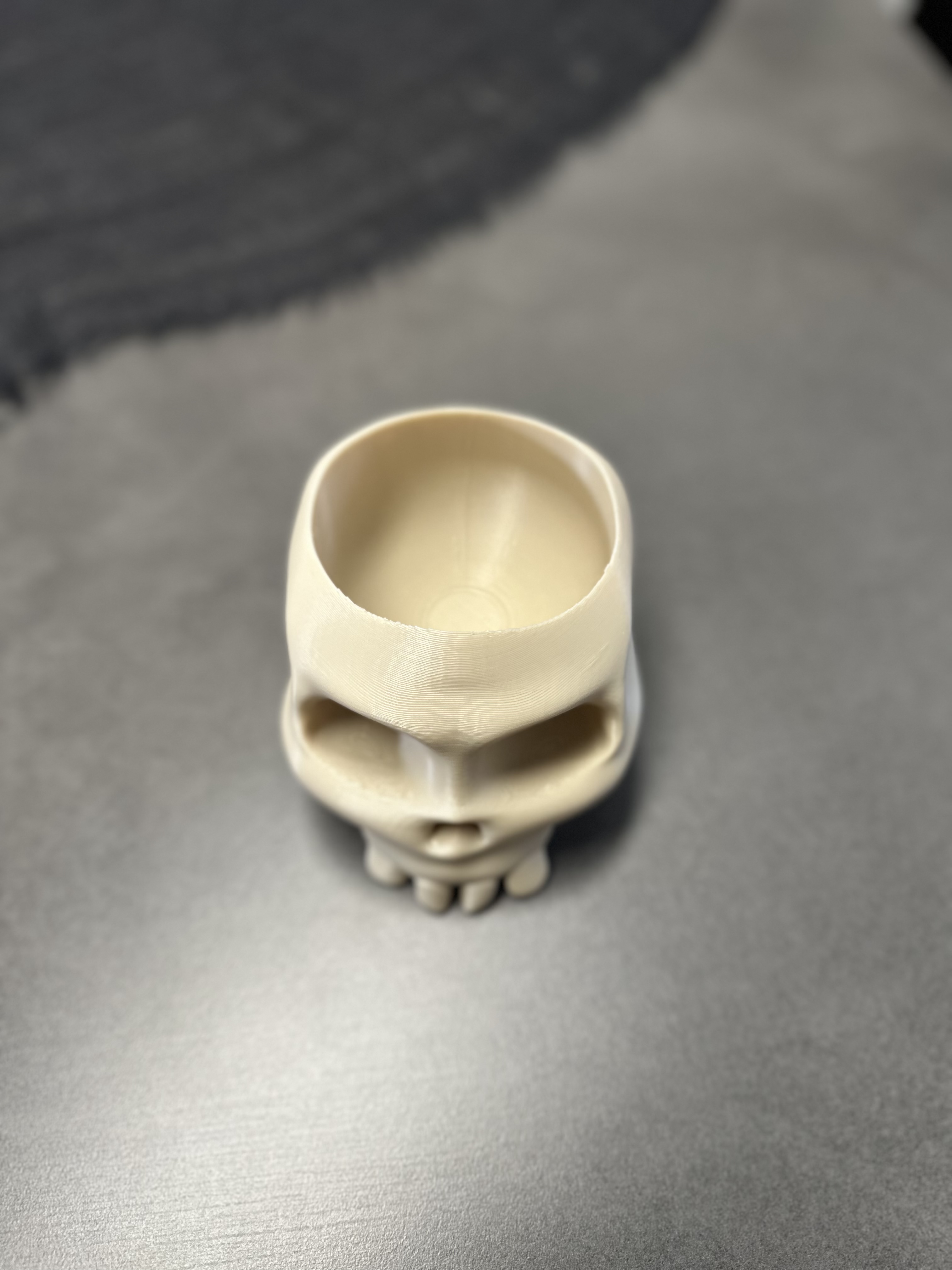 Stylized Skull Bowl by Scabackel | Download free STL model | Printables.com