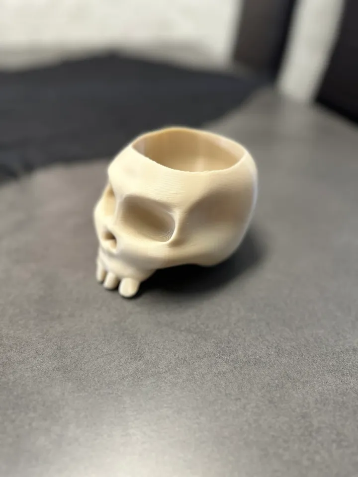 Stylized Skull Bowl by Scabackel | Download free STL model | Printables.com