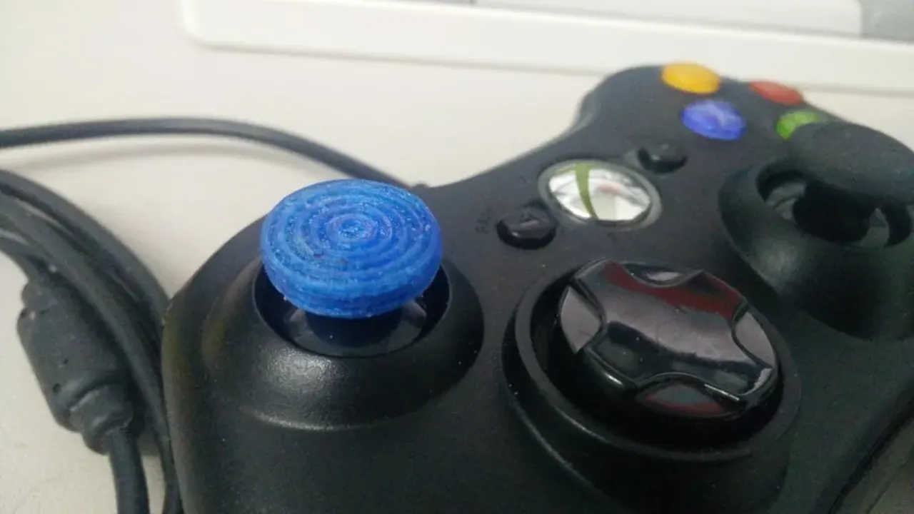 Xbox 360 Controller Thumbstick Grip/Cap by Mega Making | Download free ...