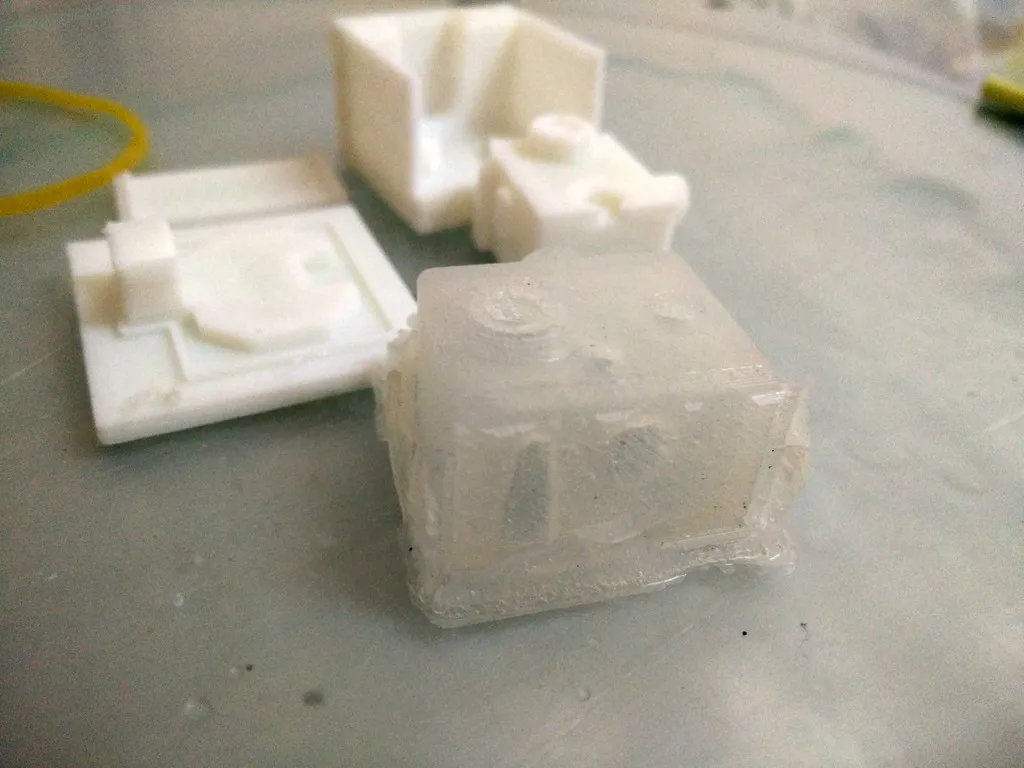 e3d v6 silicone sleeves/socks mould by Mega Making | Download free STL ...