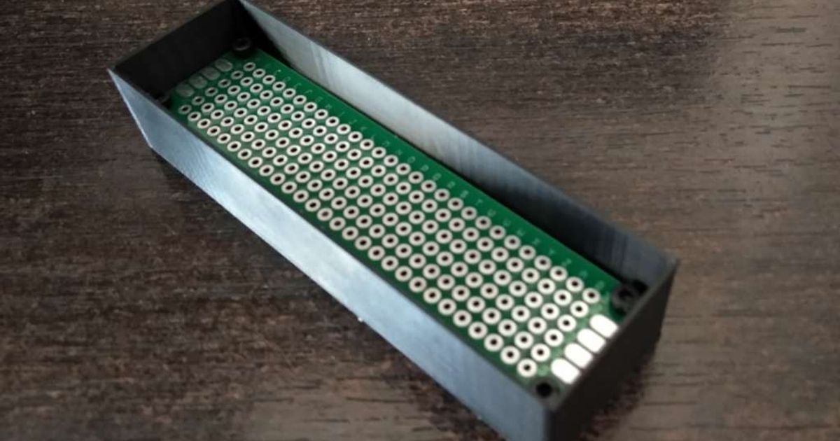 Protoboard 2 x 8 case by John Buluba | Download free STL model ...