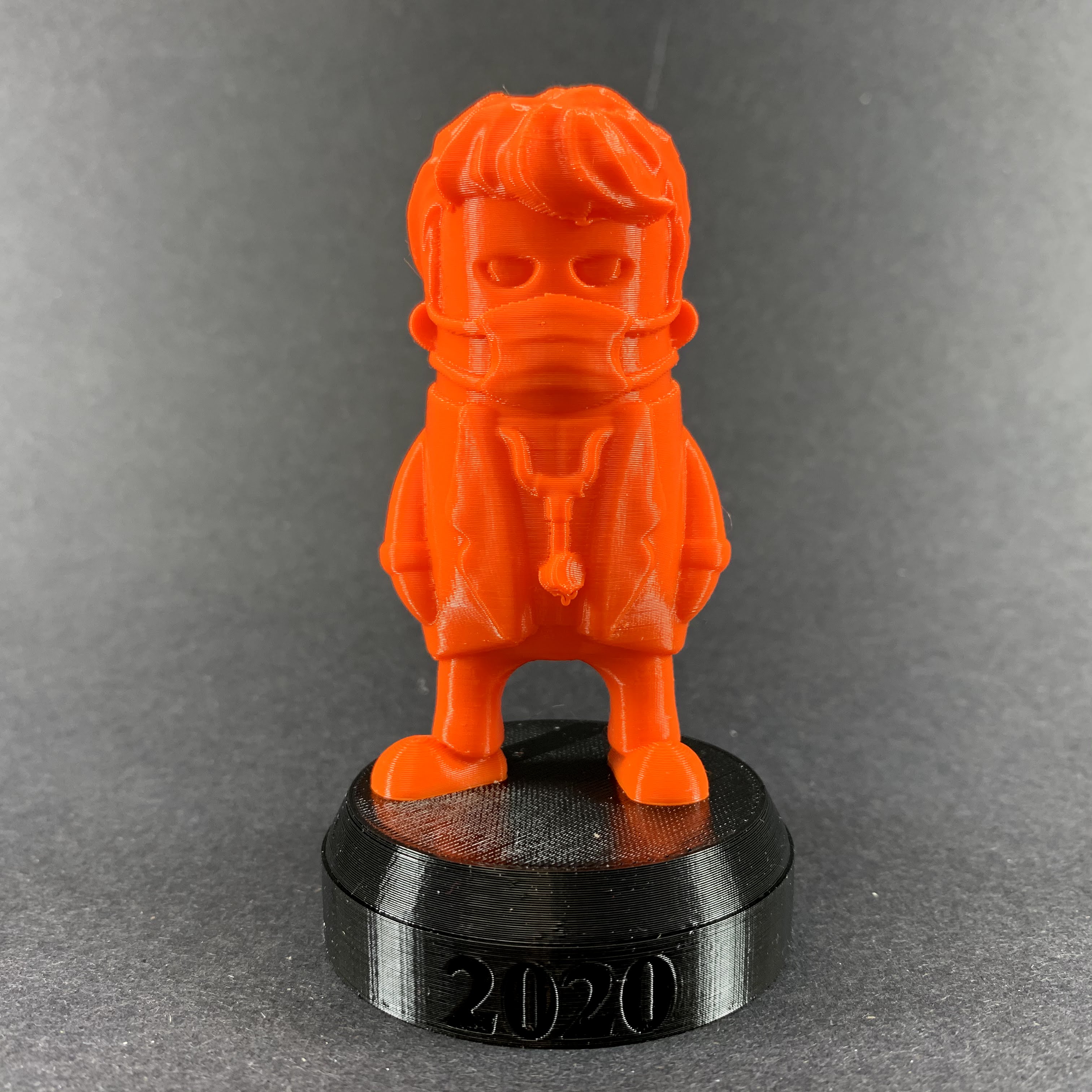 Medical Hero Figure with year 2020 base by zarehz | Download free STL ...