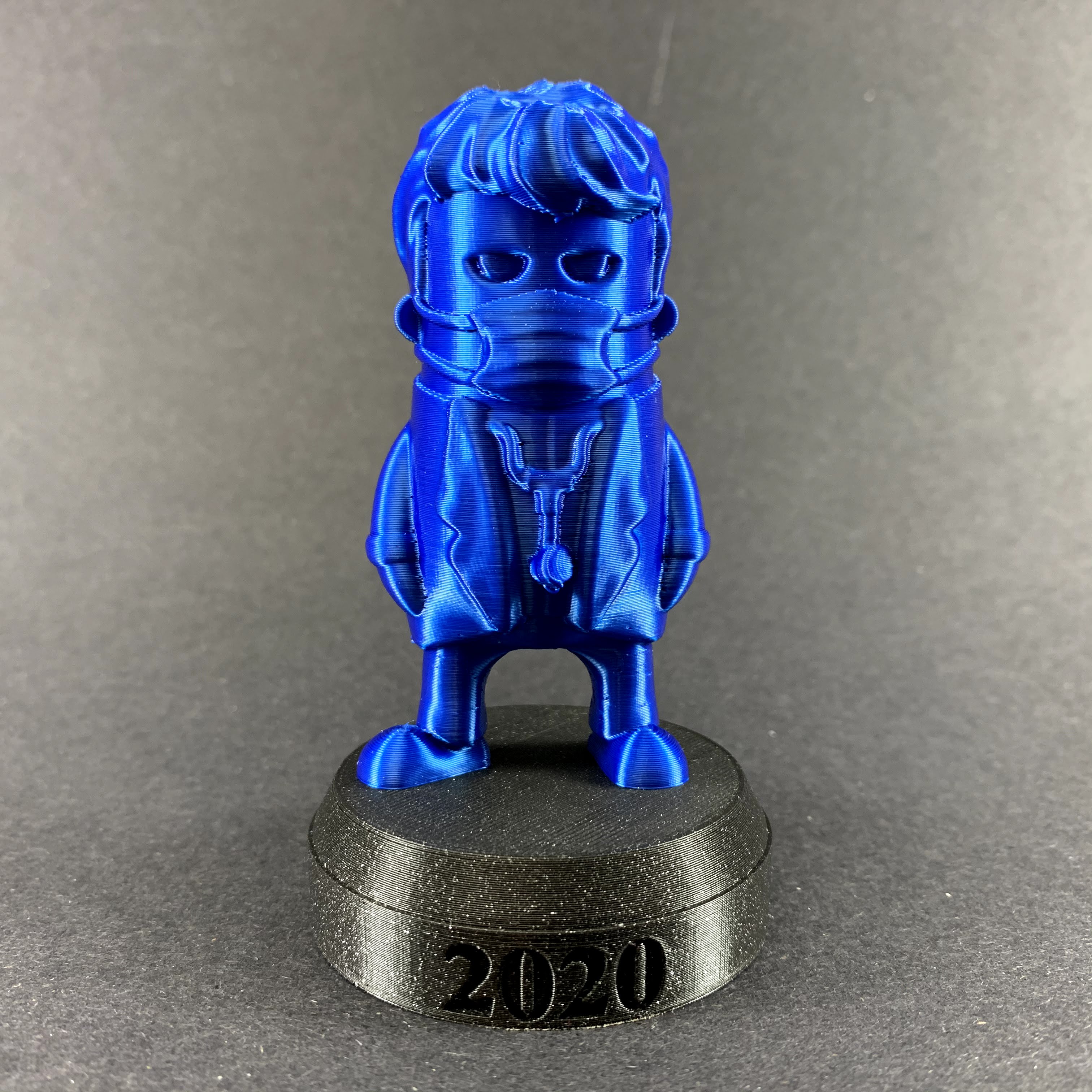 Medical Hero Figure with year 2020 base by zarehz | Download free STL ...
