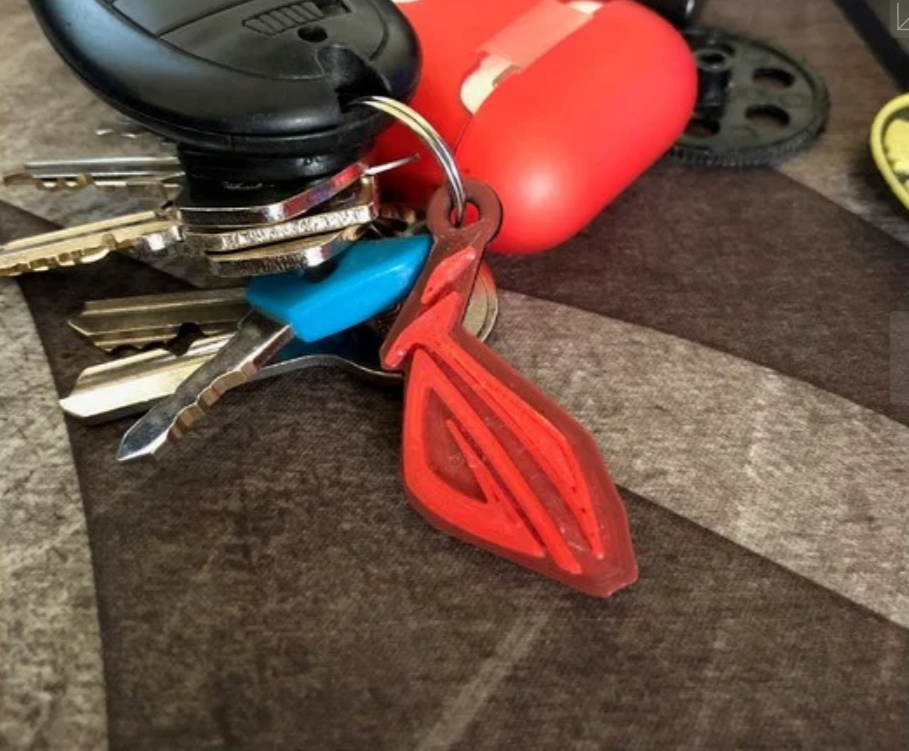 ROG Repuplic of Gamers keychain by 3wasAl | Download free STL model ...