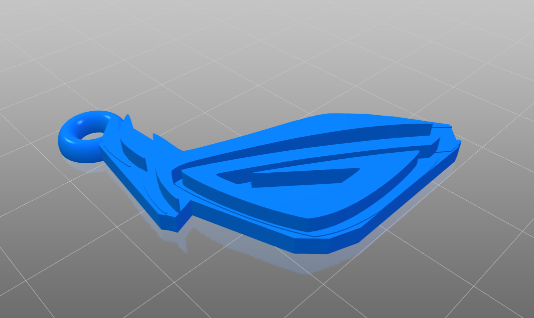 ROG Repuplic of Gamers keychain by 3wasAl | Download free STL model ...