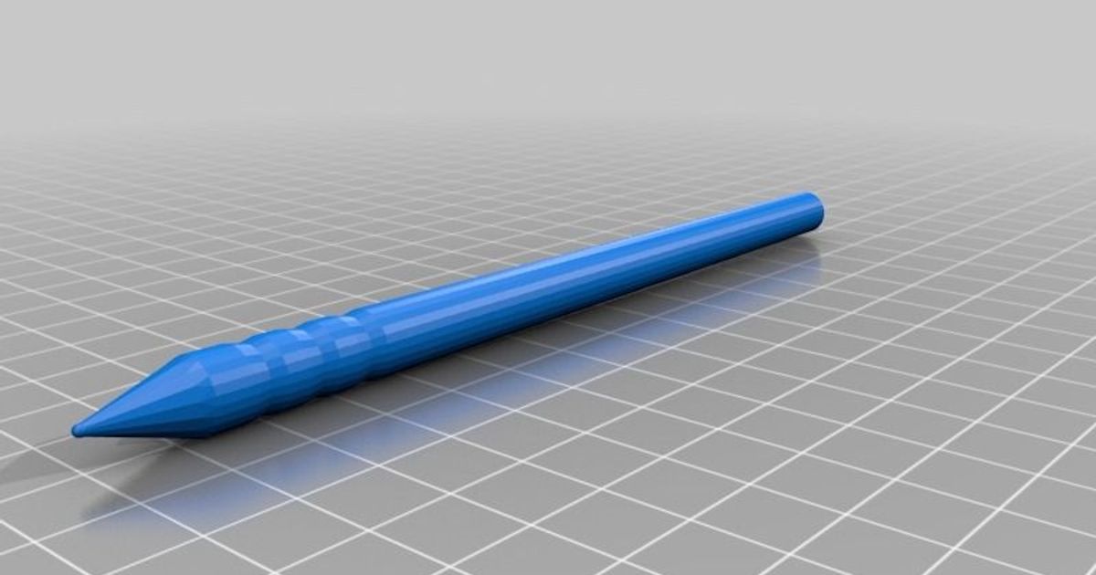 Stylus pen (for boogie board) by Danol | Download free STL model ...