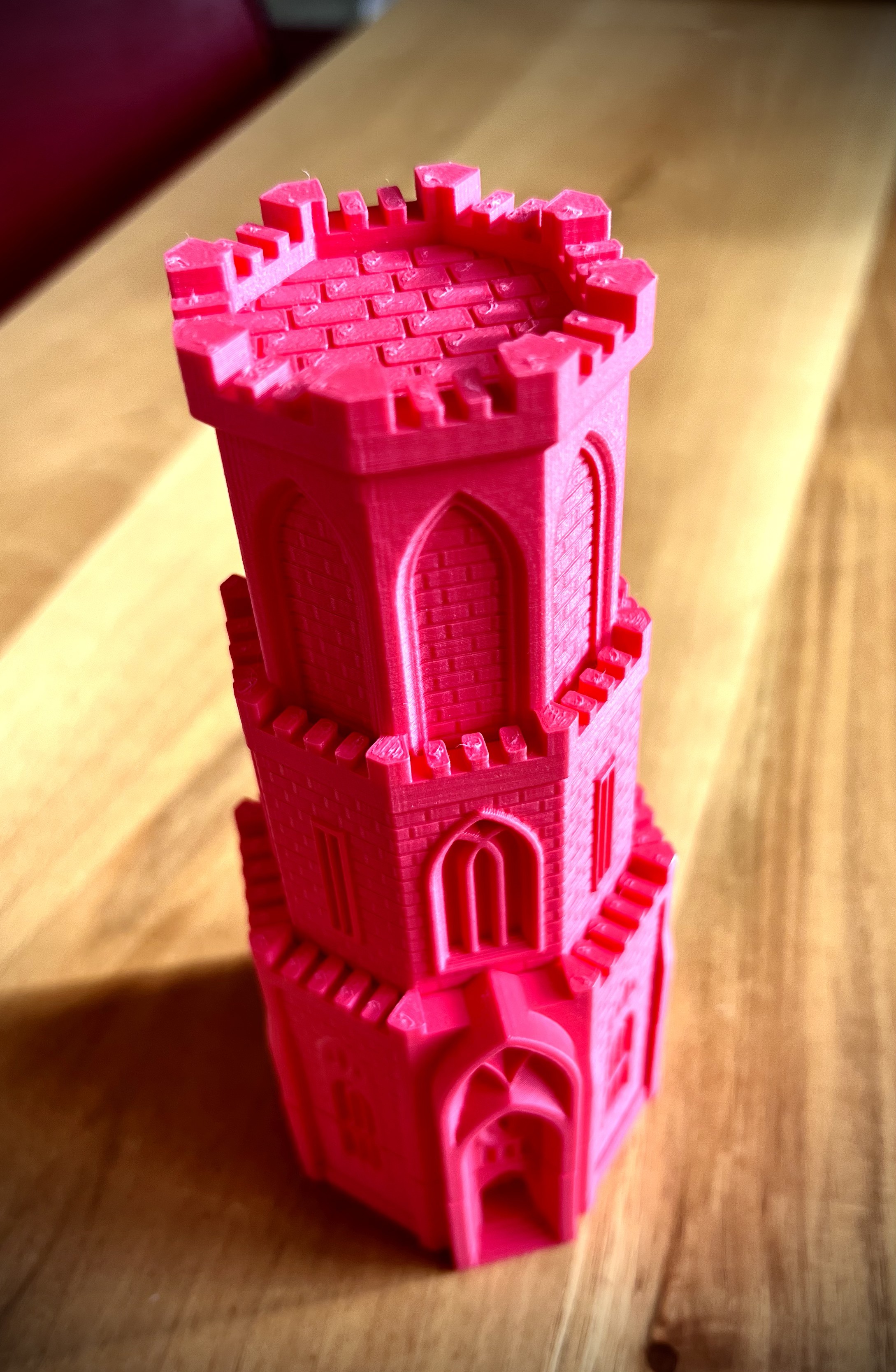 Base with a bolt for 3D Printy Dracula's Tower Puzzle Box by Pierre ...