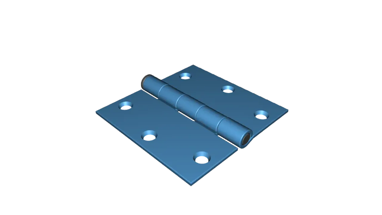 Door Hinges by Sebo | Download free STL model | Printables.com