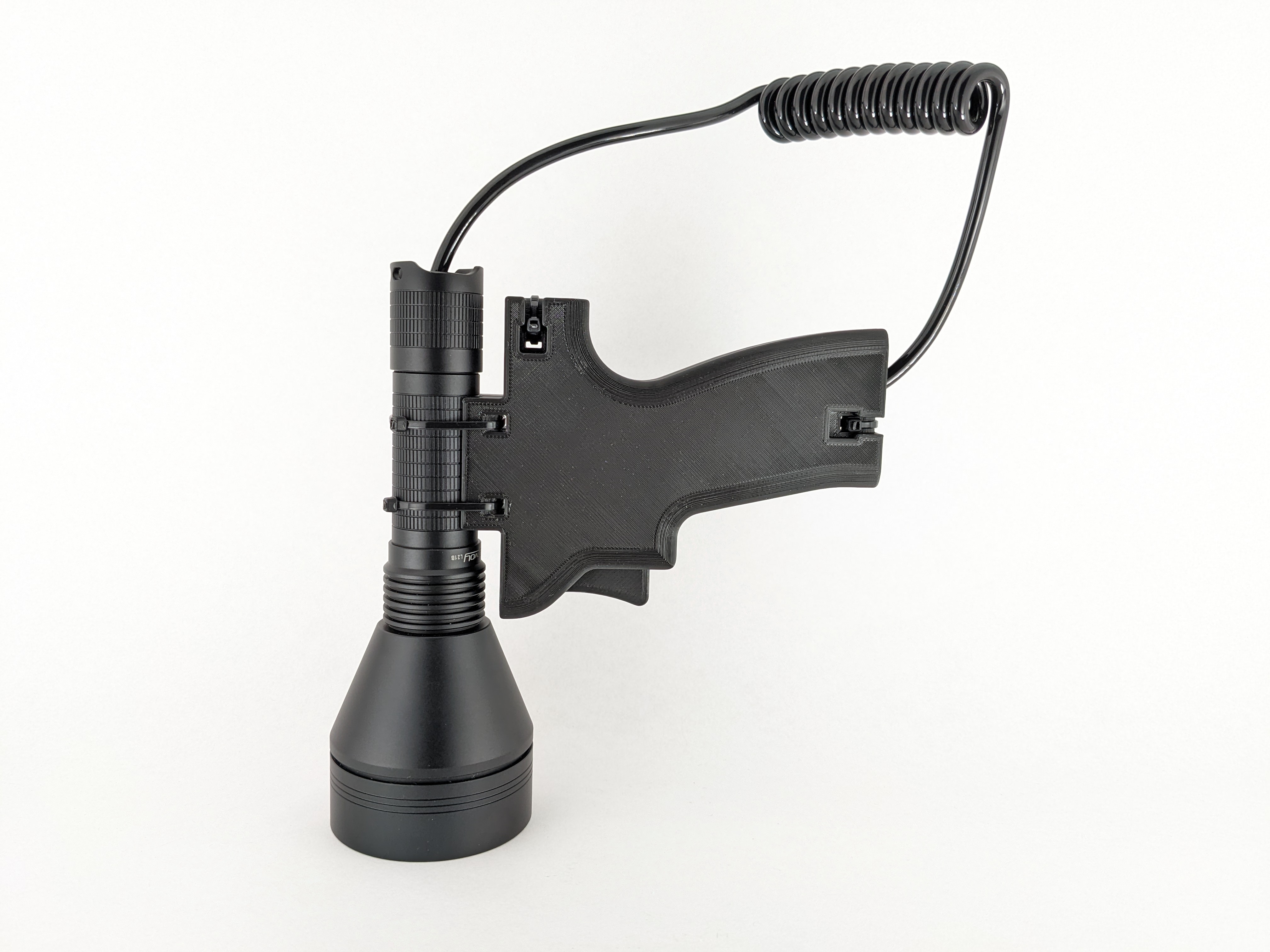 Pistol Grip for Convoy Flashlights by Tactical Grizzly | Download free ...