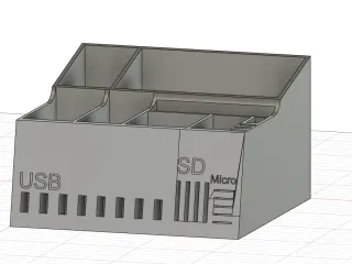 Desk Organizer by Luis | Download free STL model | Printables.com