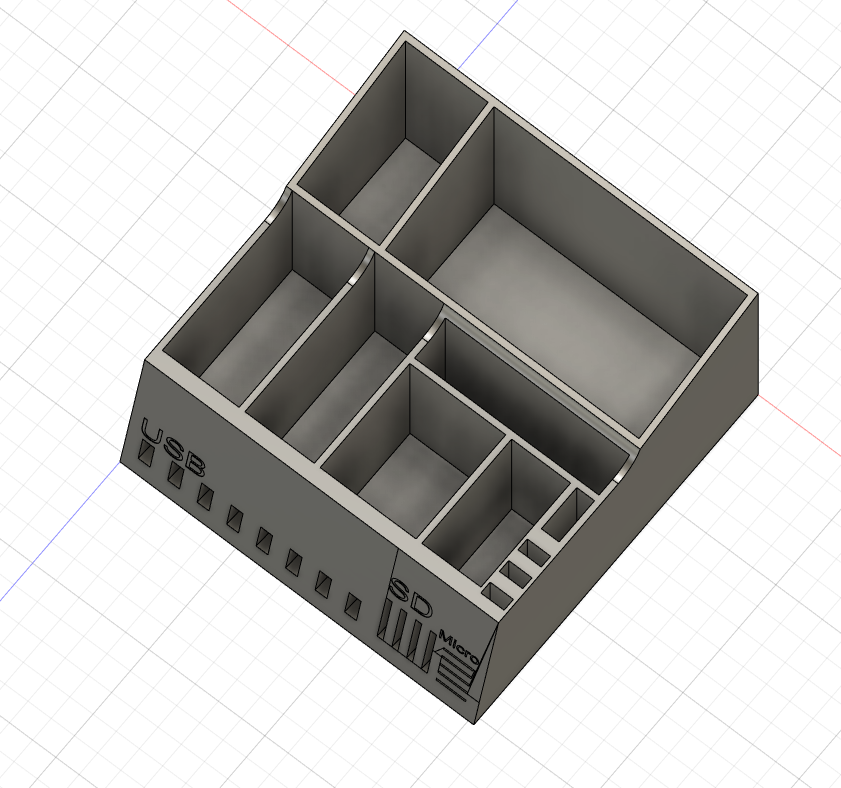Desk Organizer by Luis | Download free STL model | Printables.com
