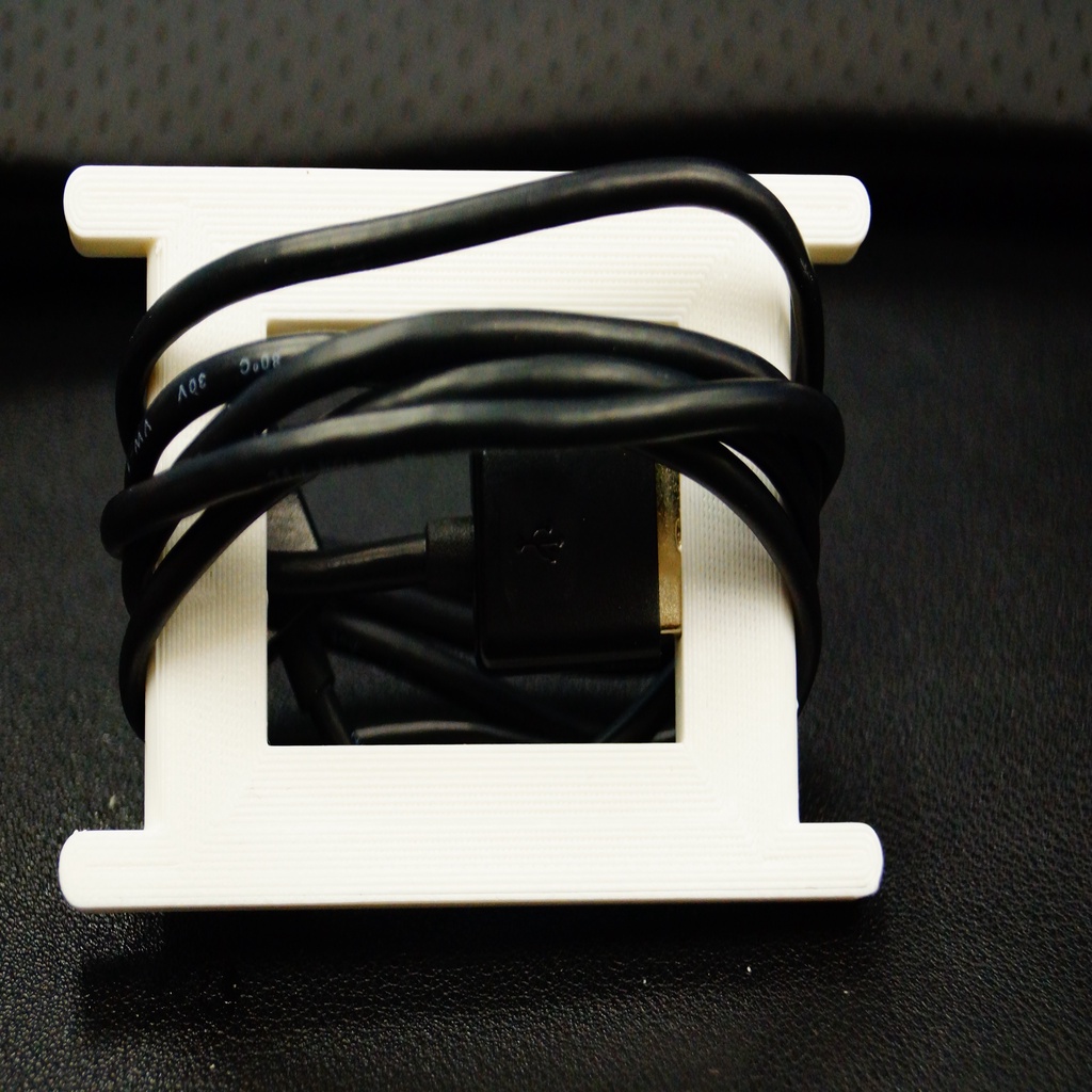 USB Cord Wrap - Rounded Ends by DarthKevin | Download free STL model ...