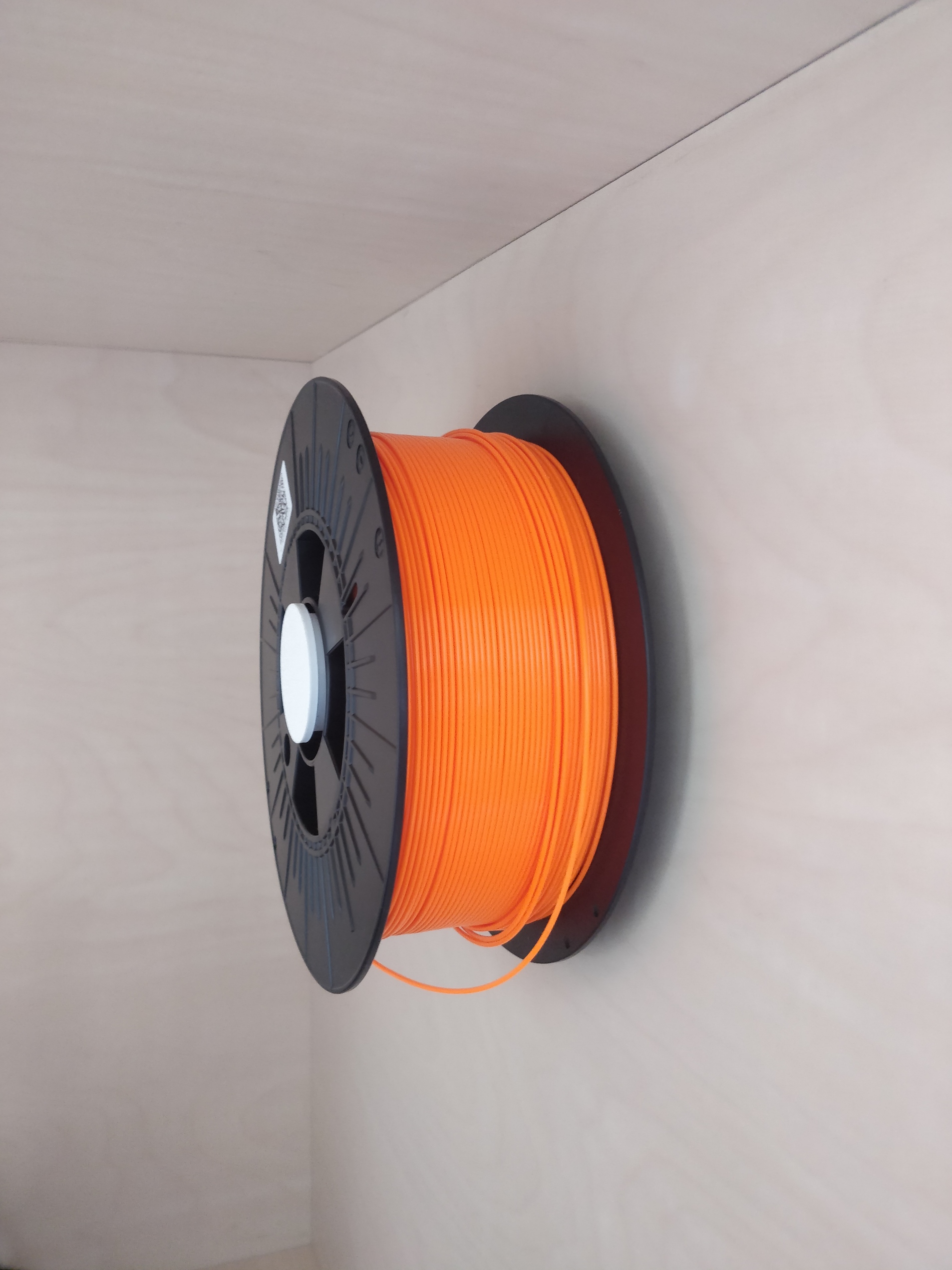 Modular Spool holder with bearings for 3D printer cabinet side wall by ...