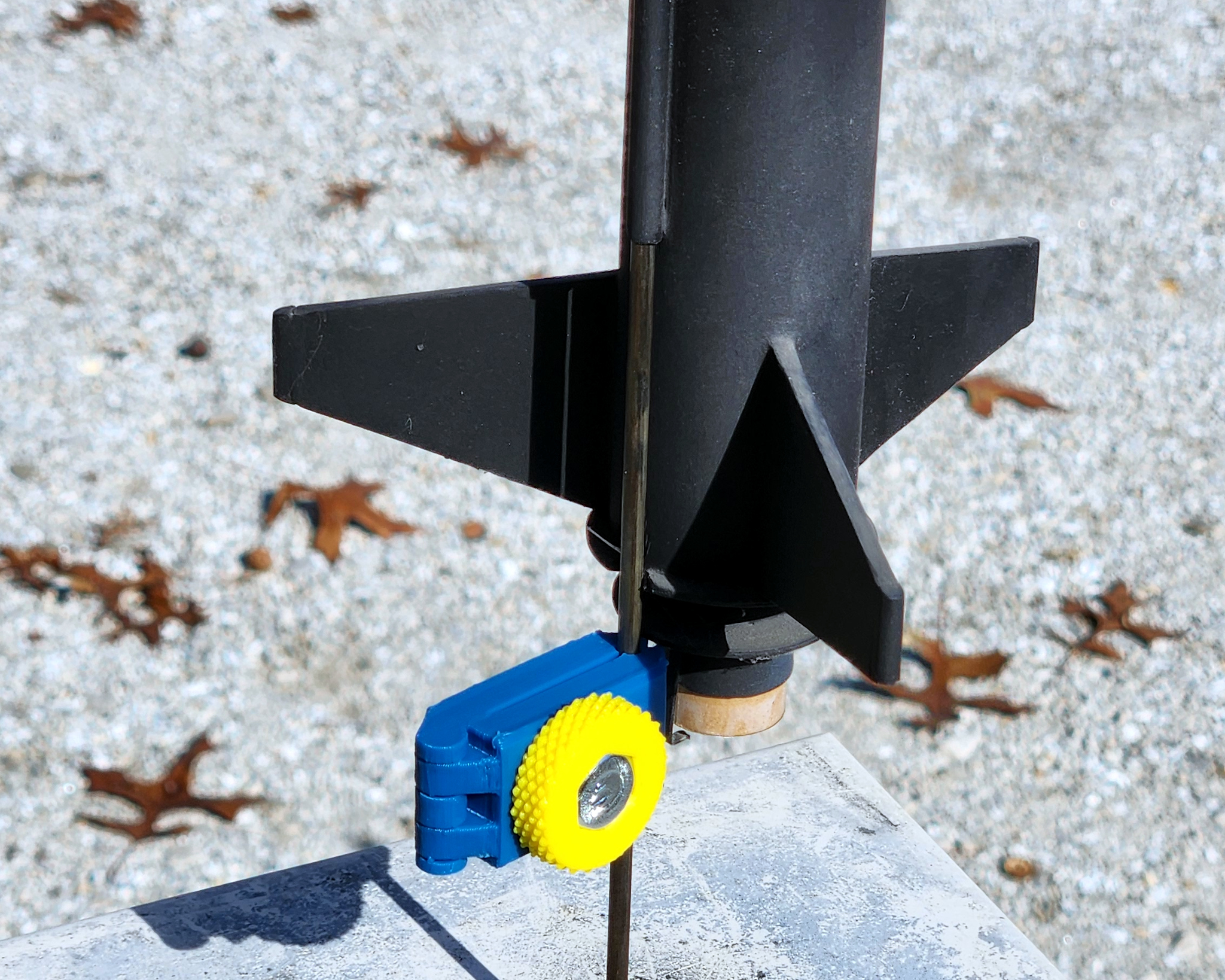 Launch Rod Clamp by Solomoriah | Download free STL model | Printables.com