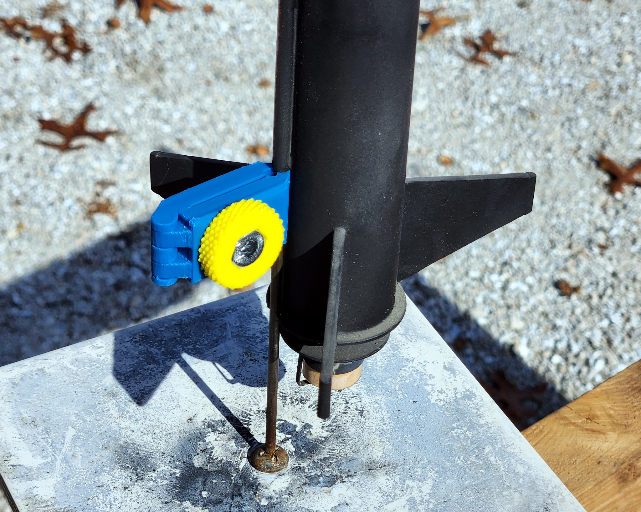 Launch Rod Clamp by Solomoriah | Download free STL model | Printables.com